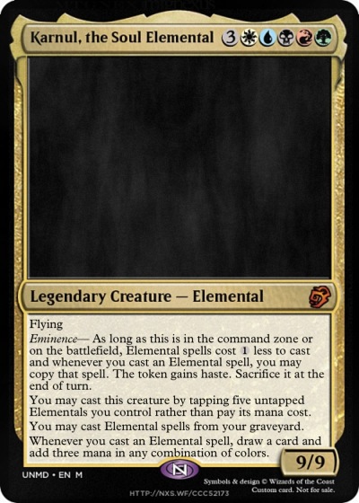MTGNexus - Karnul, the Soul Elemental