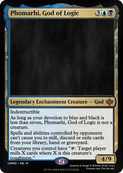 MTGNexus - Phomarhi, God of Logic