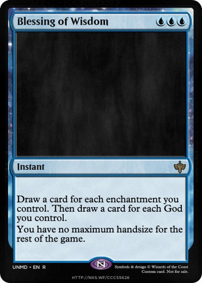 MTGNexus - Blessing of Wisdom