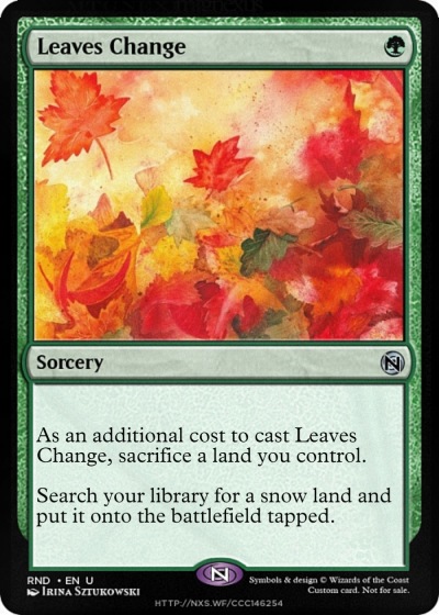 MTGNexus - Leaves Change