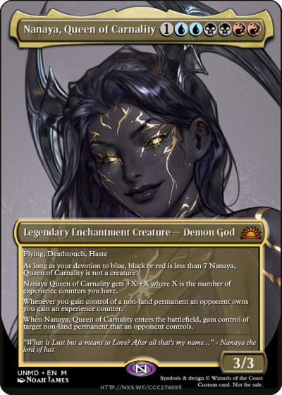 MTGNexus - Nanaya, Queen of Carnality