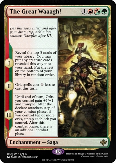 MTGNexus - The Great Waaagh!