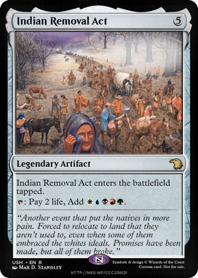 MTGNexus - Indian Removal Act