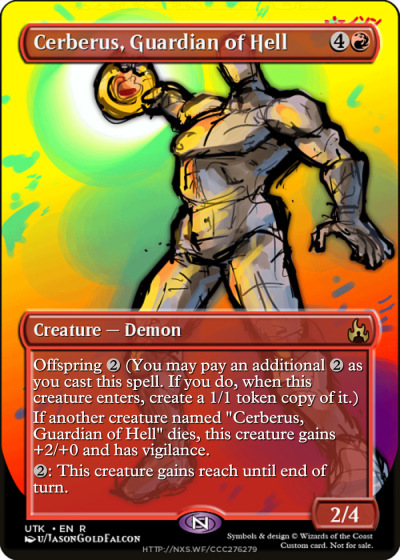 MTGNexus - Cerberus, Guardian of Hell
