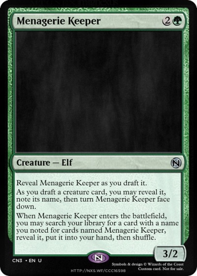 MTGNexus - Menagerie Keeper