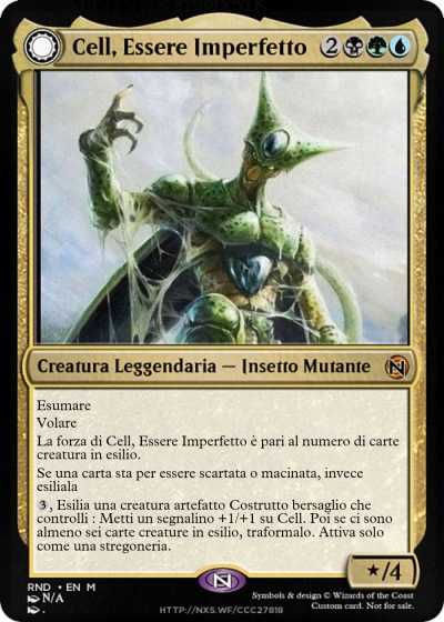 MTGNexus - Cell, Essere Imperfetto // Cell Perfetto, L'Essere Definitivo