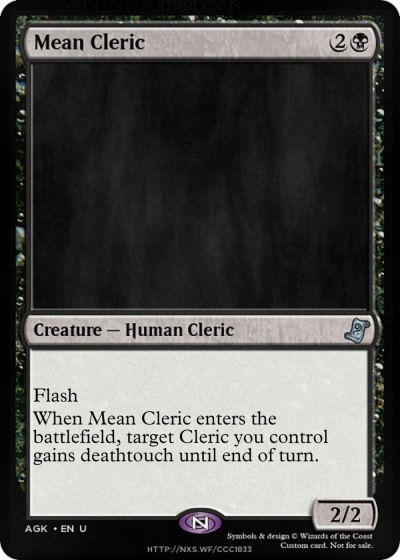 MTGNexus - Mean Cleric