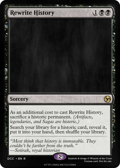 MTGNexus - Rewrite History