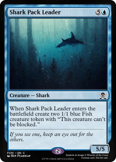 MTGNexus - Shark Pack Leader