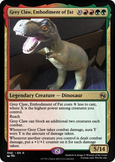 MTGNexus - Grey Claw, Embodiment of Fat