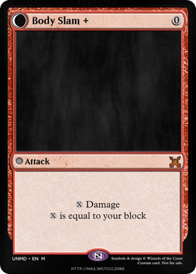 MTGNexus - Body Slam // Body Slam