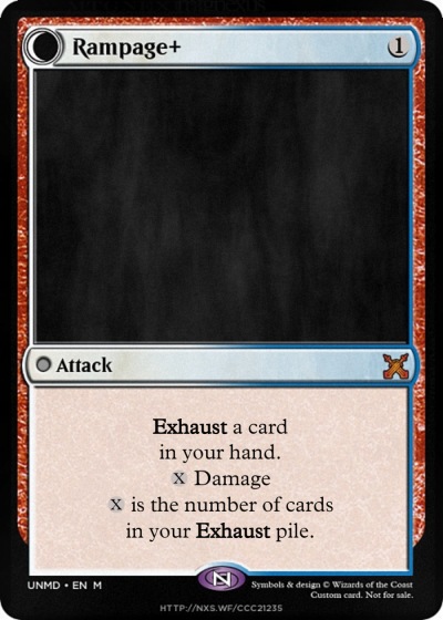 MTGNexus - Rampage // Rampage+