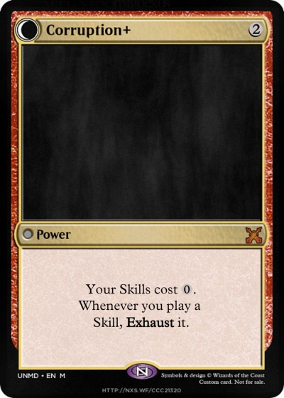 MTGNexus - Corruption // Corruption+