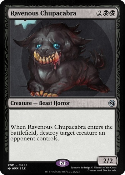 MTGNexus - Ravenous Chupacabra