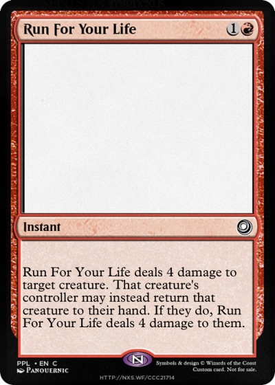 MTGNexus - Run For Your Life