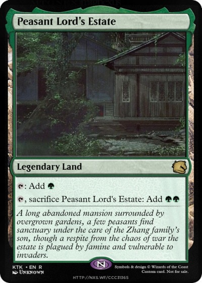 MTGNexus - Peasant Lord's Estate