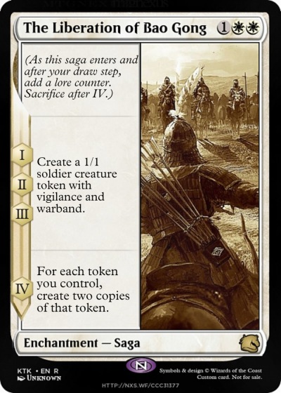 MTGNexus - The Liberation of Bao Gong