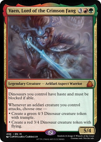 MTGNexus - Vaen, Lord of the Crimson Fang