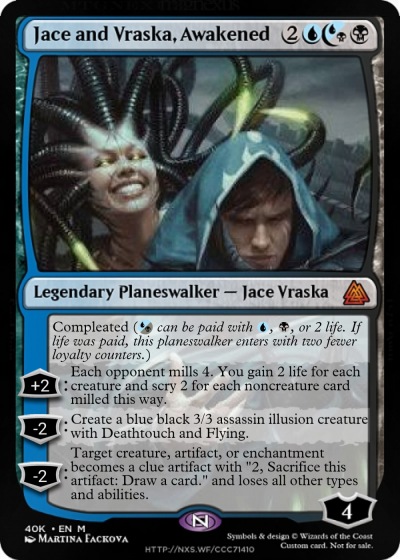 MTGNexus - Jace and Vraska, Awakened