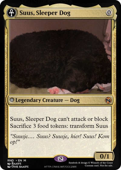 MTGNexus - Suus, Sleeper Dog // Suus, The Awakened
