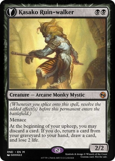 MTGNexus - Kasako Ruin-walker // Kasako Warcries