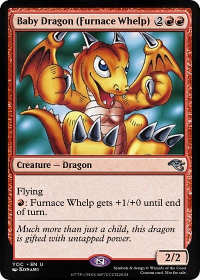 MTGNexus - Baby Dragon (Furnace Whelp)
