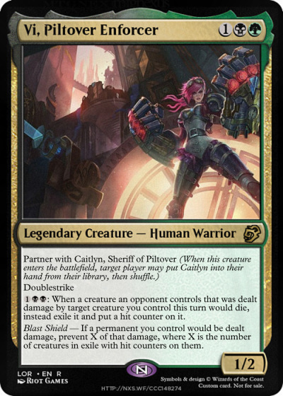 MTGNexus - Vi, Piltover Enforcer