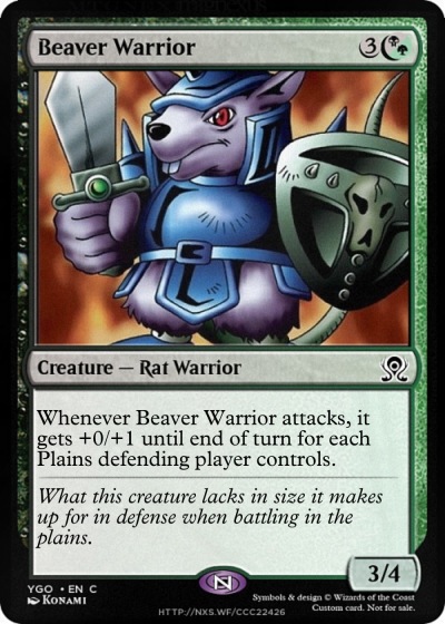 MTGNexus - Beaver Warrior