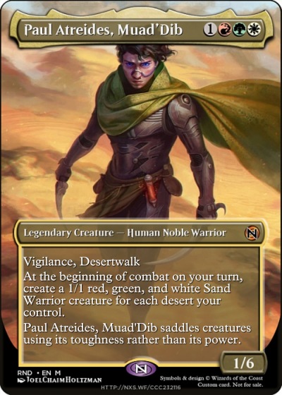 MTGNexus - Paul Atreides, Muad'Dib
