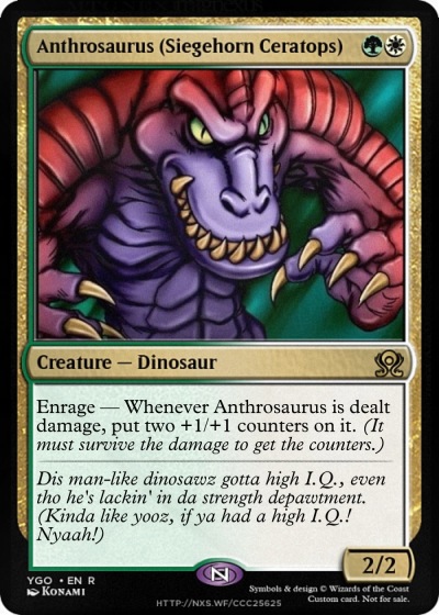 MTGNexus - Anthrosaurus (Siegehorn Ceratops)