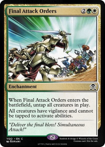MTGNexus - Final Attack Orders