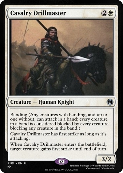 MTGNexus - Cavalry Drillmaster