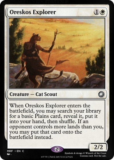 MTGNexus - Oreskos Explorer