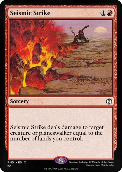 MTGNexus - Seismic Strike