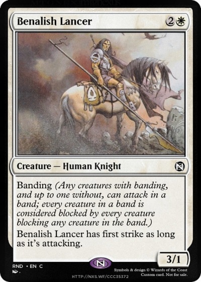 MTGNexus - Benalish Lancer