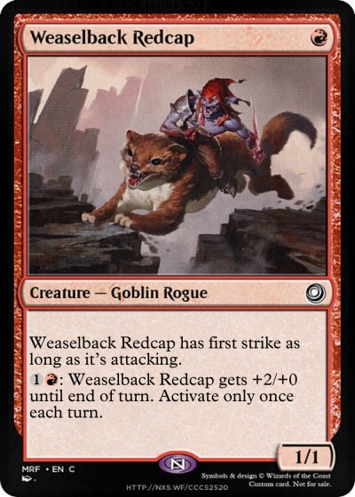 MTGNexus - Weaselback Redcap