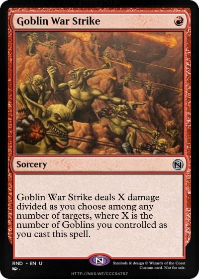 MTGNexus - Goblin War Strike