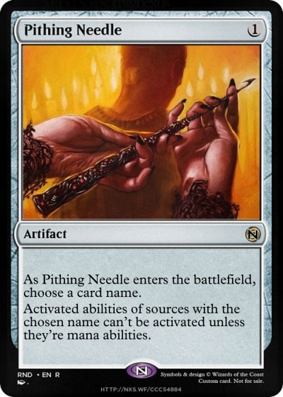 MTGNexus - Pithing Needle