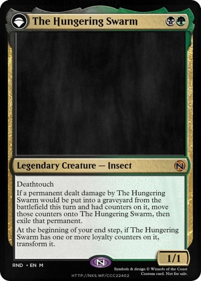 MTGNexus - The Hungering Swarm // Grist, the Swarm Mind