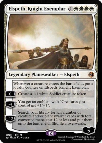 MTGNexus - Elspeth, Knight Exemplar