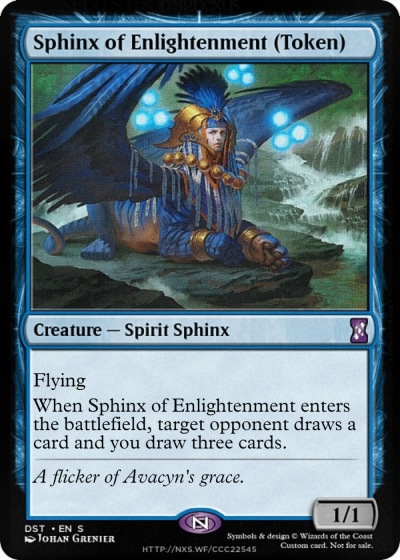 MTGNexus - Sphinx of Enlightenment (Token)