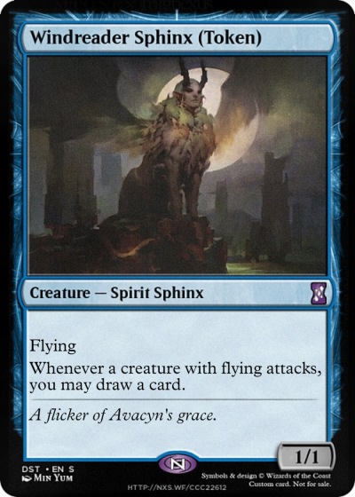 MTGNexus - Windreader Sphinx (Token)