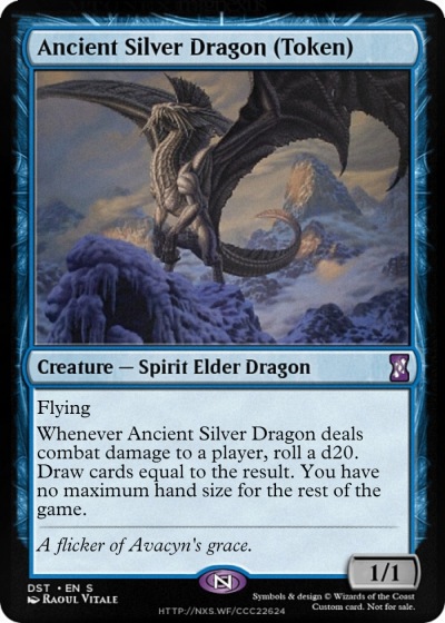 MTGNexus - Ancient Silver Dragon (Token)
