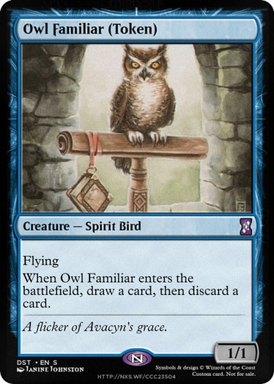 MTGNexus - Owl Familiar (Token)