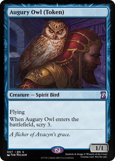 MTGNexus - Augury Owl (Token)