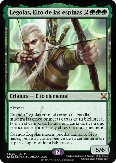 MTGNexus - Legolas, Elfo de las espinas