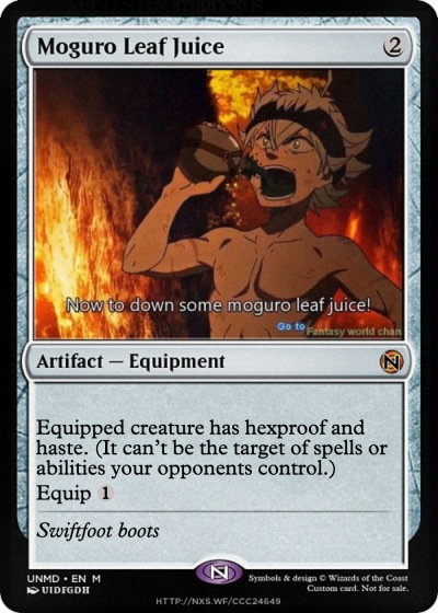 MTGNexus - Moguro Leaf Juice
