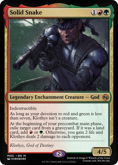 MTGNexus - Solid Snake
