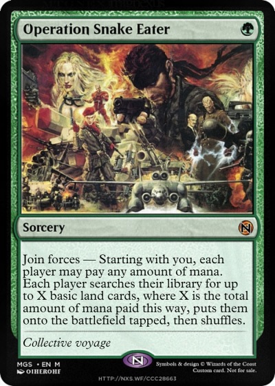 MTGNexus - Operation Snake Eater
