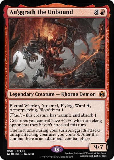 MTGNexus - An'ggrath the Unbound